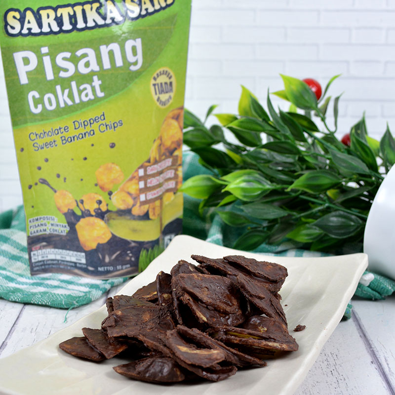 KERIPIK PISANG COKLAT ISI 2 PACK @55GR